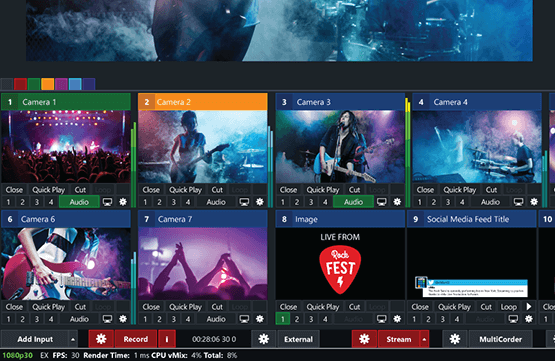 Live Streaming Software | vMix